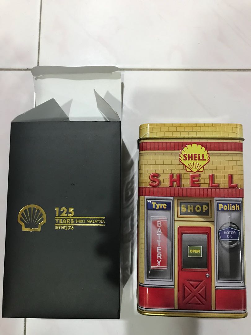 Kotak tin shell rare, Hobbies & Toys, Stationery & Craft, Handmade ...