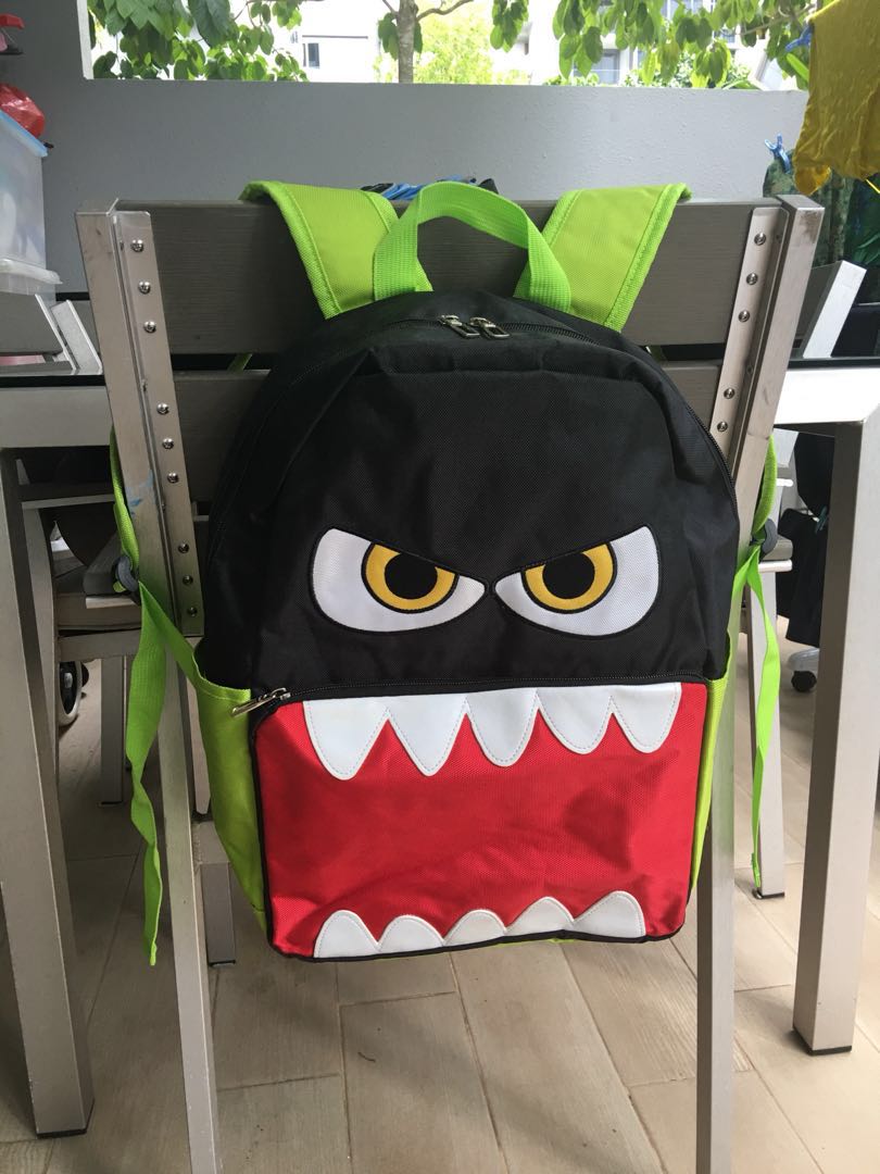 Monster backpack, Babies & Kids, Going Out, Diaper Bags & Wetbags on ...