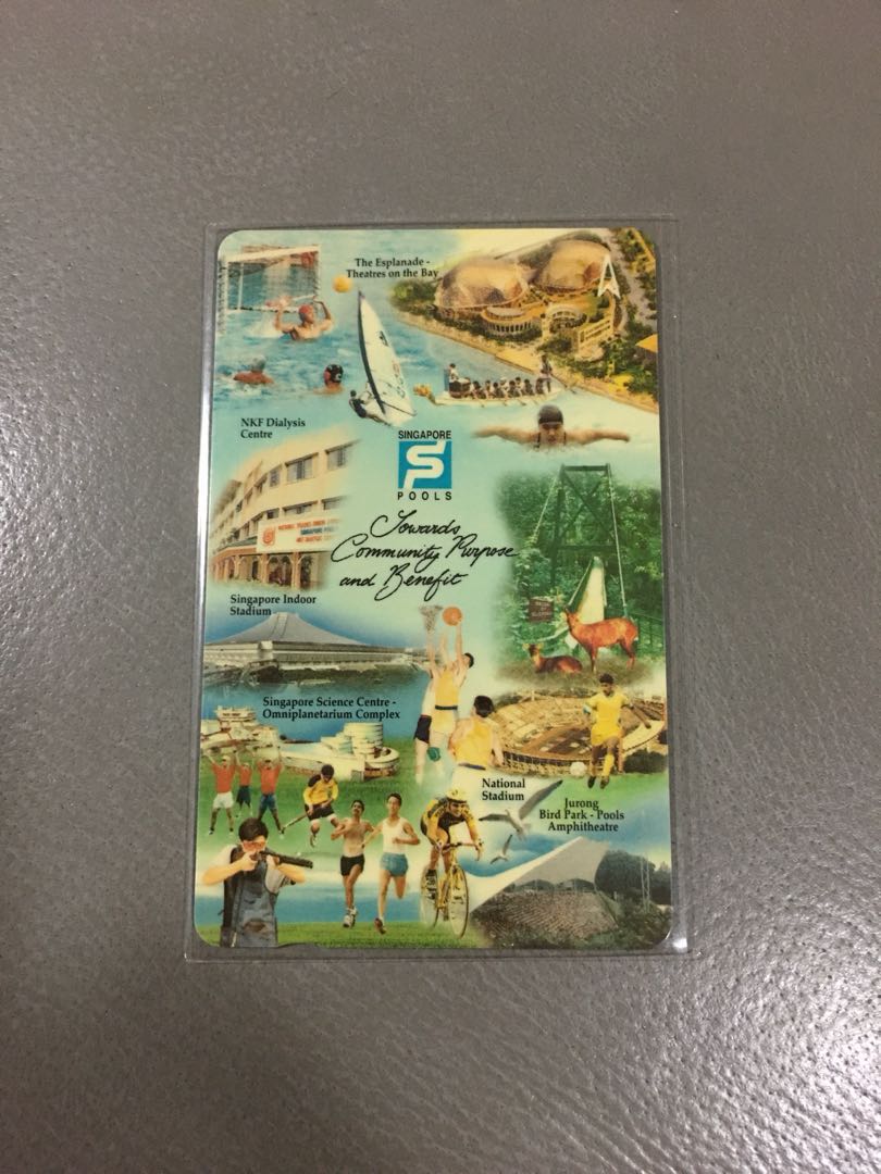 New Singtel Singapore Pools Phone Card Collection, Everything Else on ...