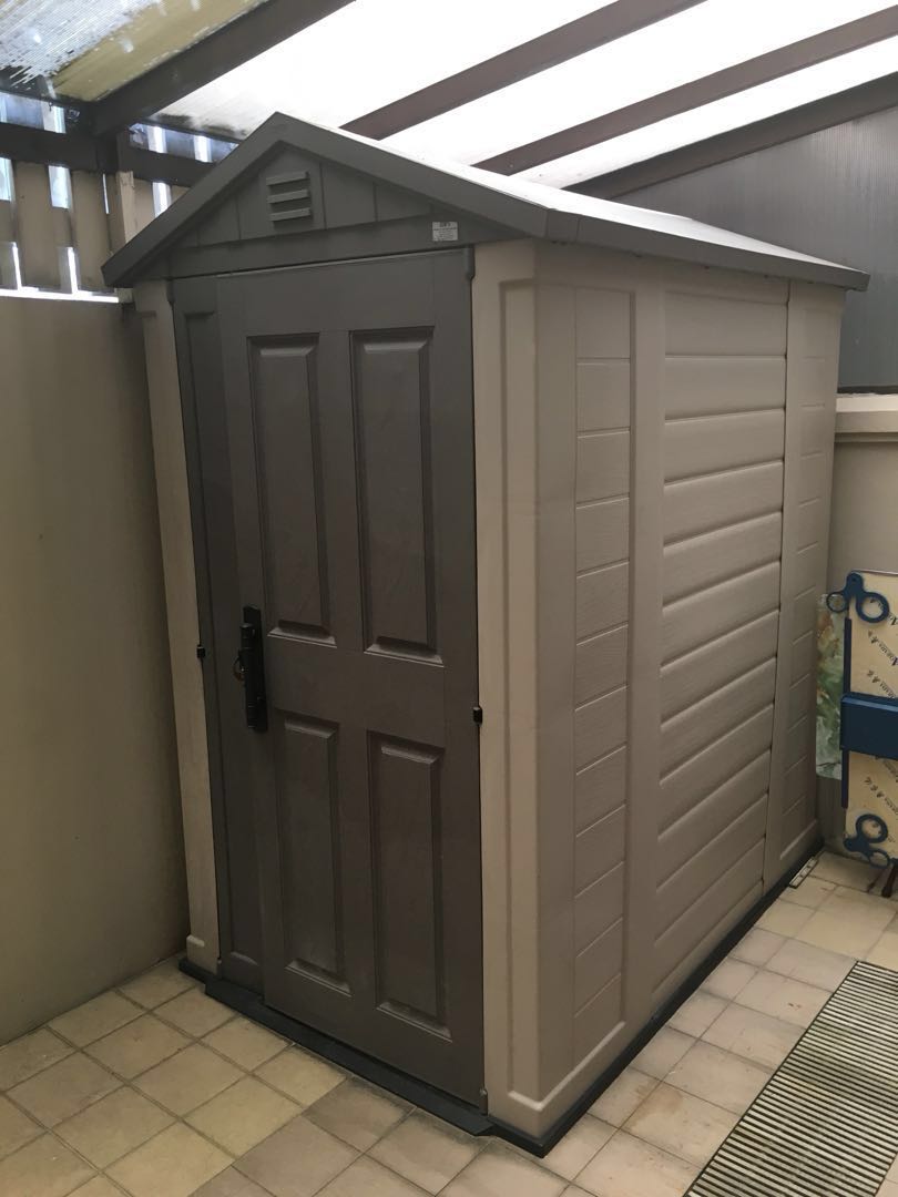 Storage hut, Furniture & Home Living, Home Improvement & Organisation ...