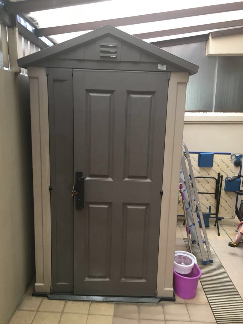 Storage hut, Furniture & Home Living, Home Improvement & Organisation ...