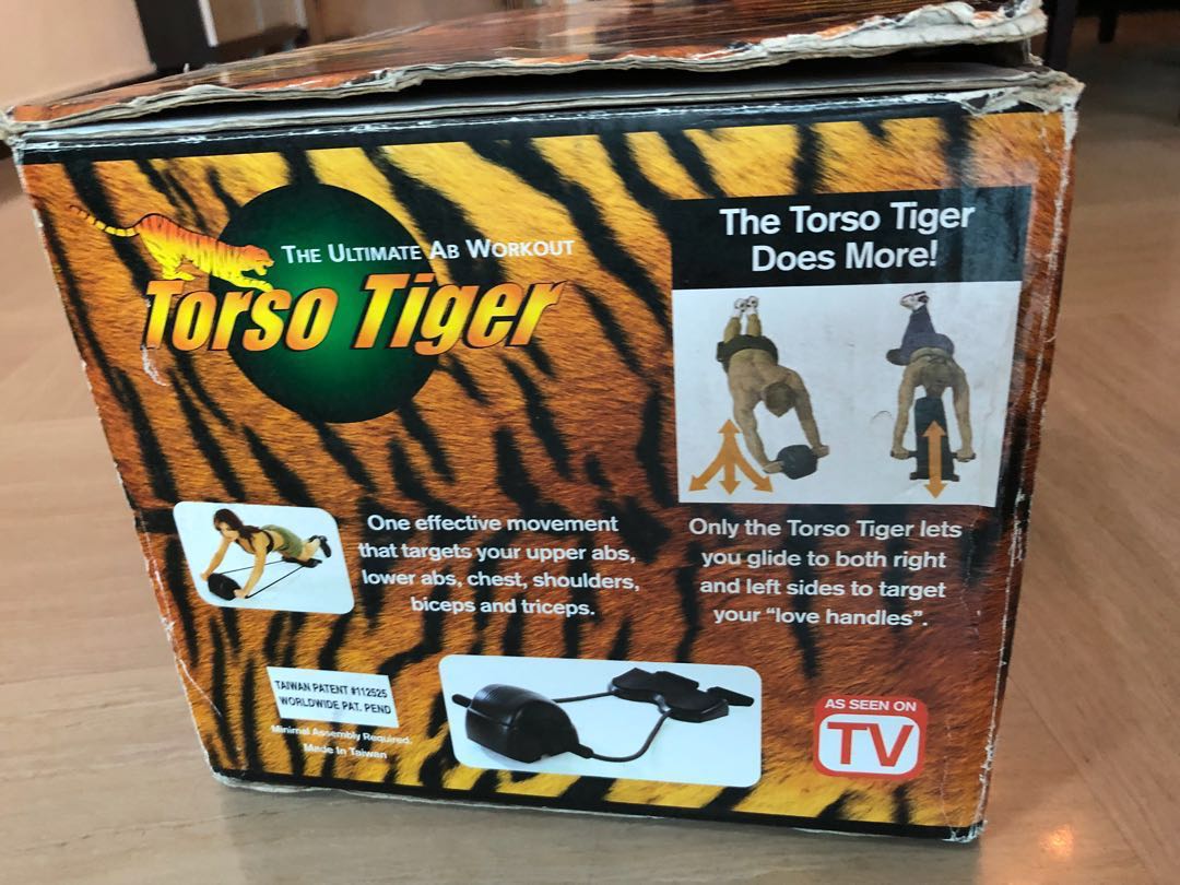 Torso Tiger Exercise Gear, Sports Equipment, Exercise & Fitness, Cardio ...