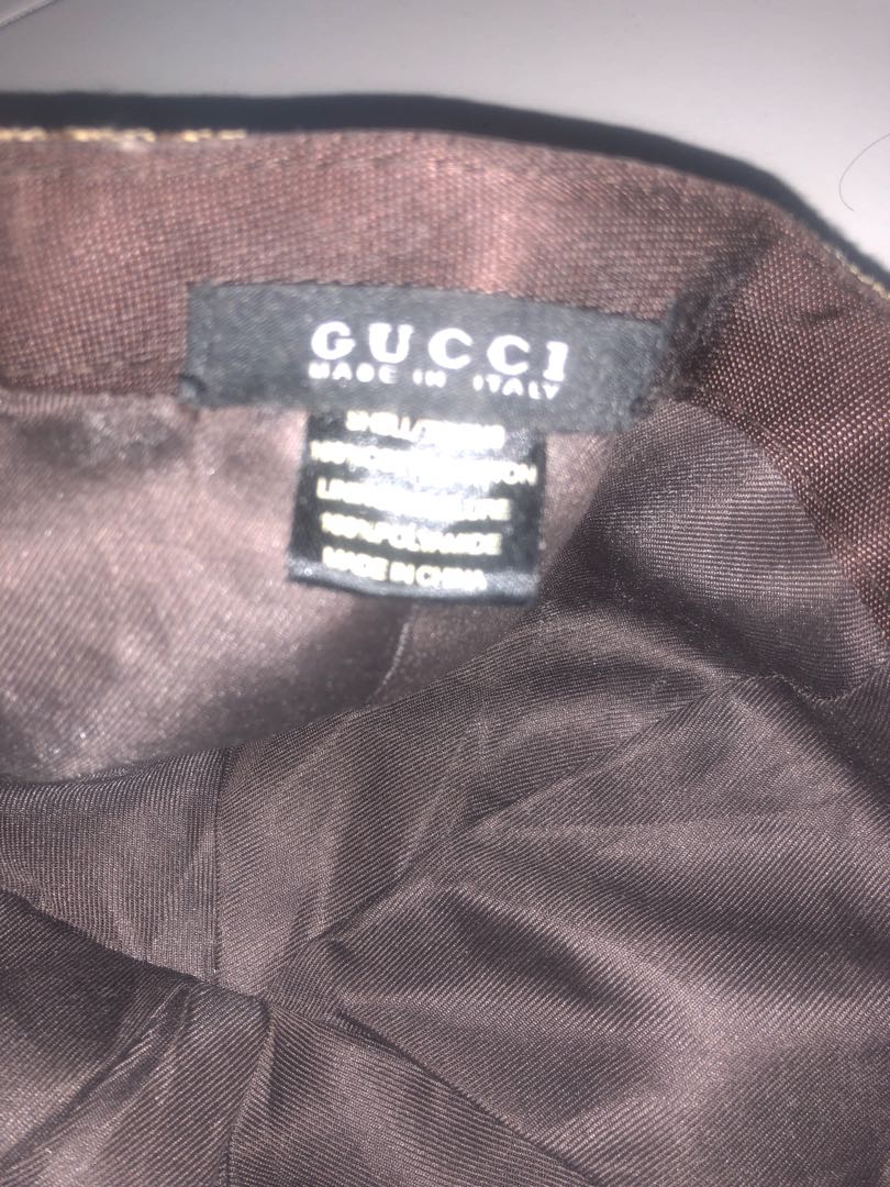 Vintage Gucci Cap Hat, Men's Fashion, Watches & Accessories, Cap & Hats ...