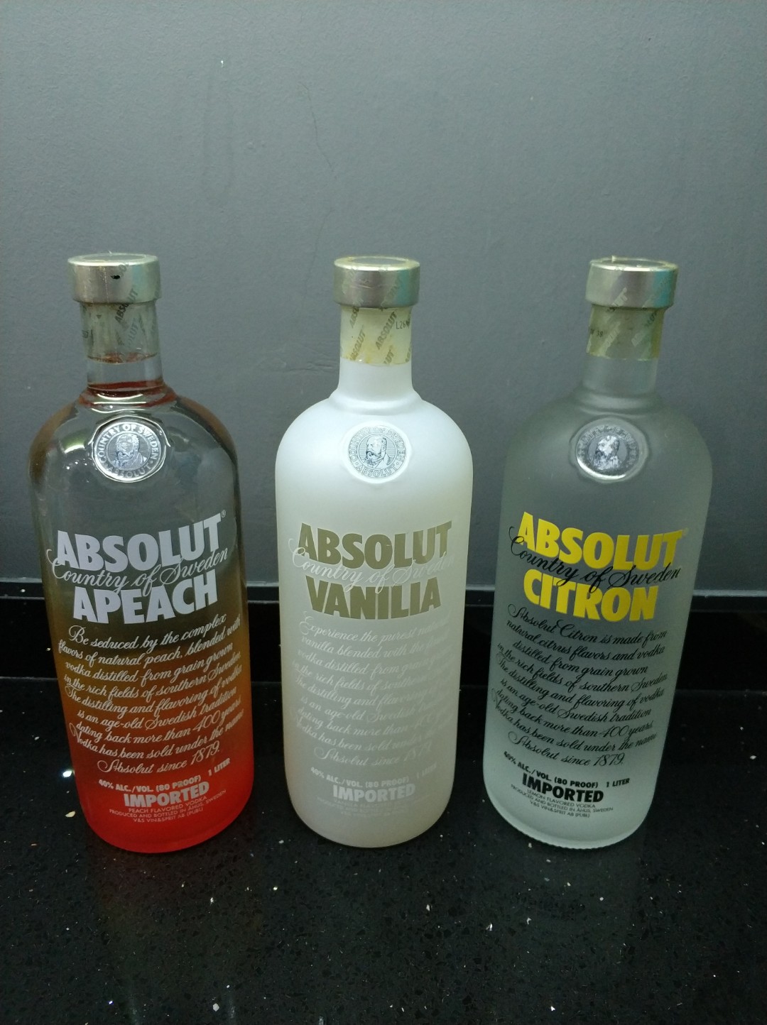 Absolut Vodka, Food & Drinks, Alcoholic Beverages on Carousell