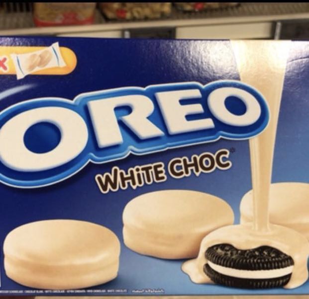 Cadbury white chocolate coated oreo, Food & Drinks, Packaged & Instant ...