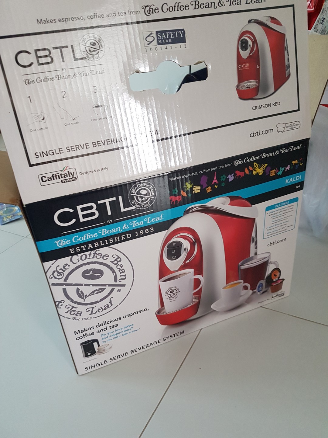 CBTL KALDI S04 coffee machine, TV & Home Appliances, Kitchen Appliances ...