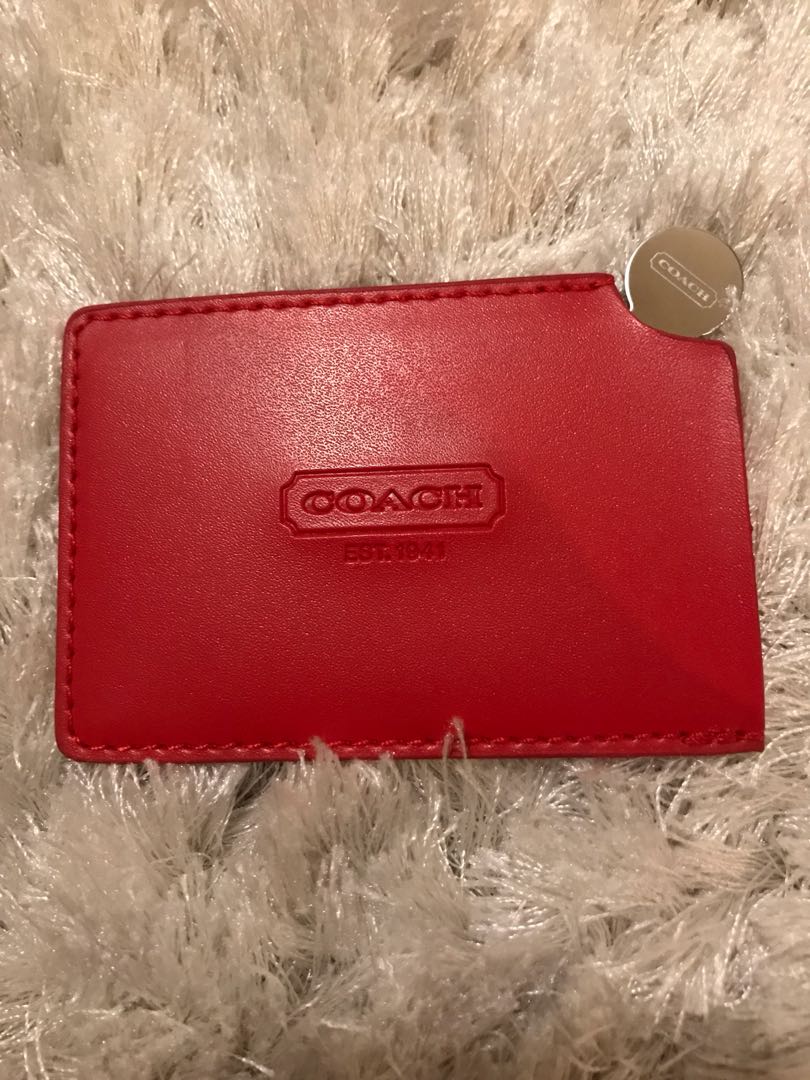 Coach Pocket Mirror, Women's Fashion, Jewelry & Organisers, Accessory ...