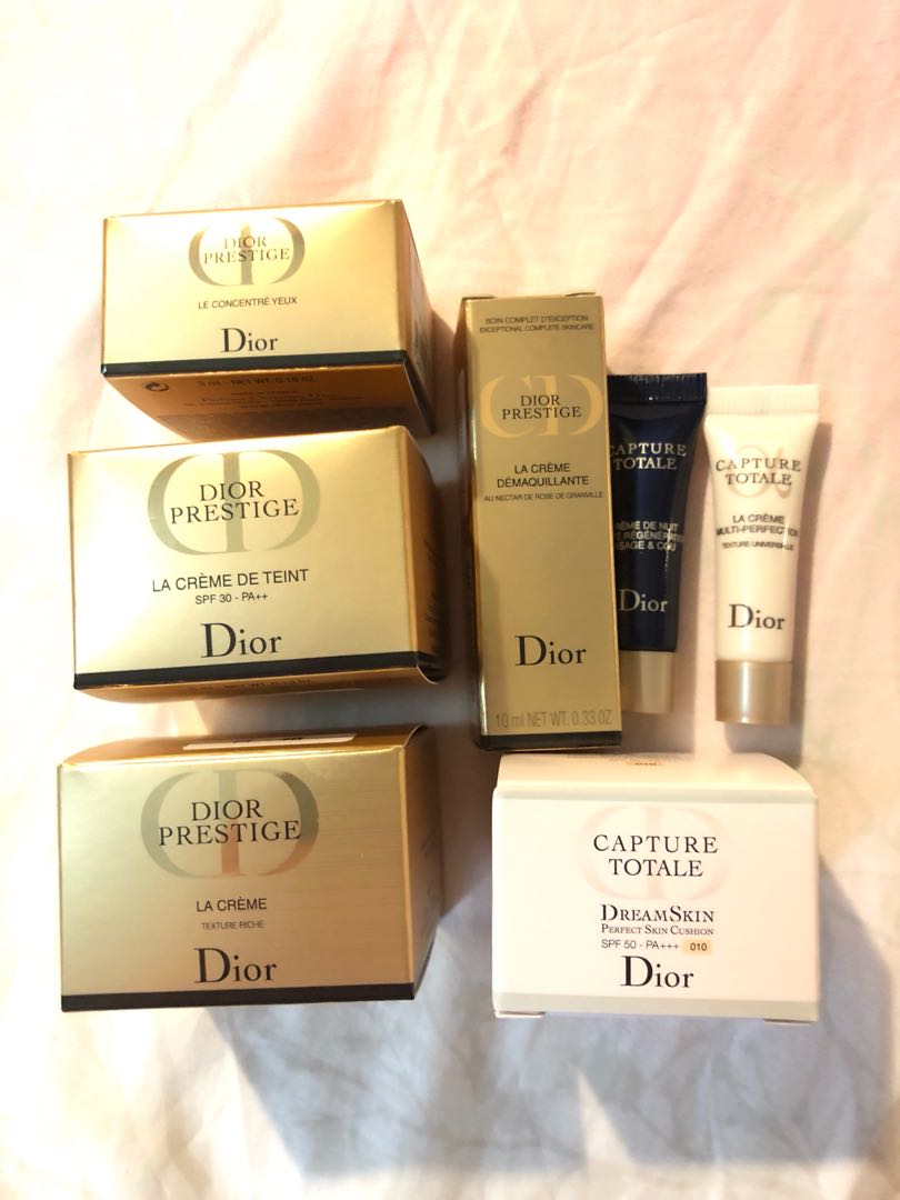 Dior Prestige / Dior capture totale sample set, 興趣及遊戲, 旅行, 旅遊 - 旅行必需品及 ...