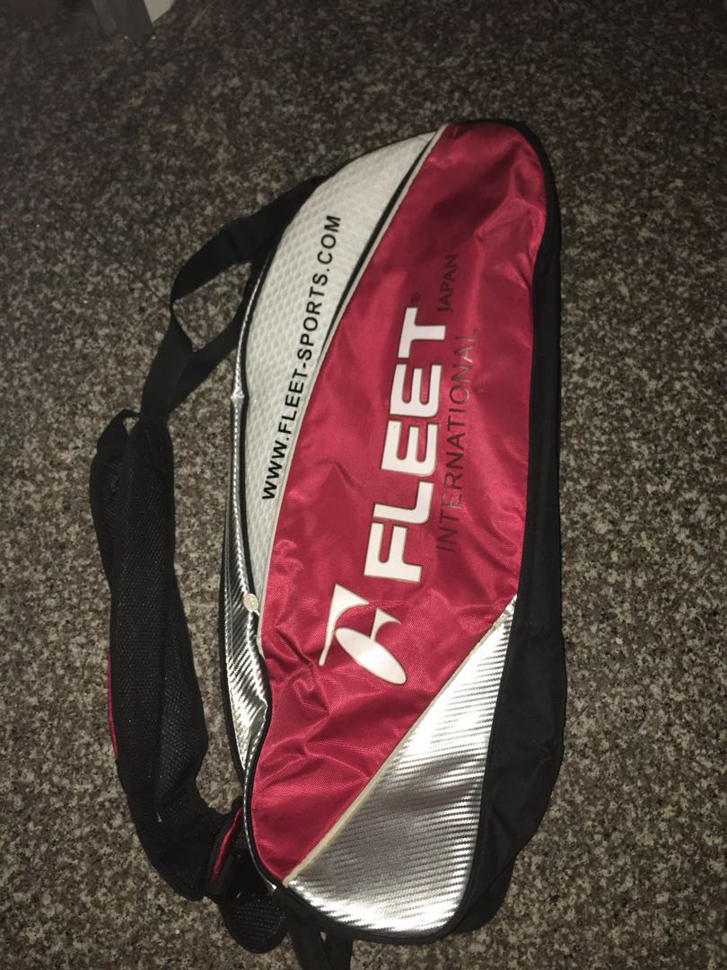Fleet 9 Racket Bag, Sports Equipment, Sports & Games, Racket & Ball ...
