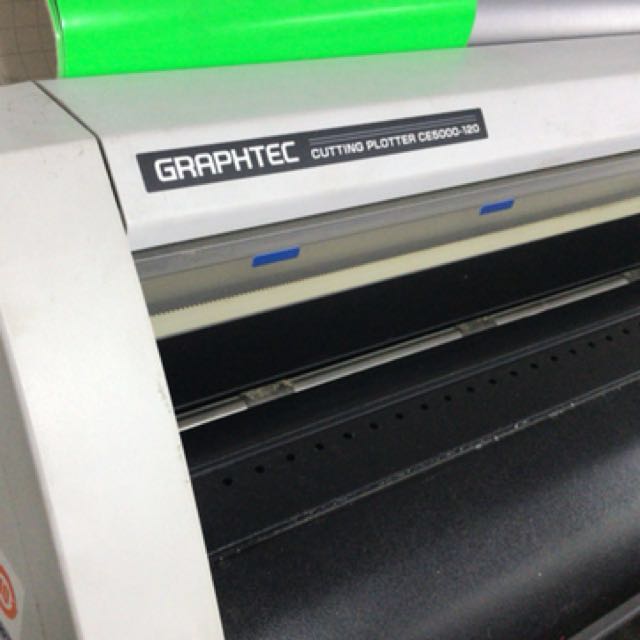 Graphtec cutting plotter Machine, Computers & Tech, Printers, Scanners ...