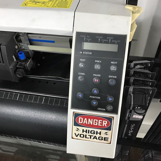 Graphtec Cutting Plotter Machine Computers And Tech Printers Scanners
