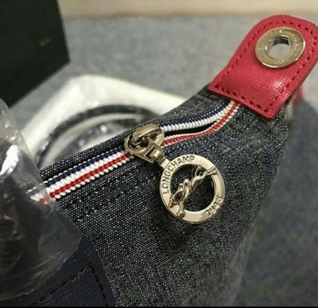 Long Champ with Big Red Horse Logo, Luxury, Bags & Wallets on Carousell