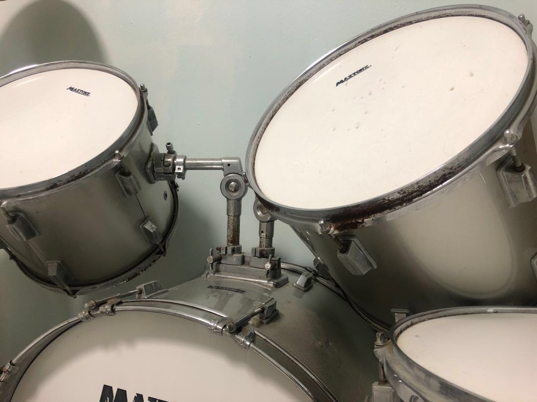 Maxtone Drum Set, Hobbies & Toys, Music & Media, Musical Instruments on ...