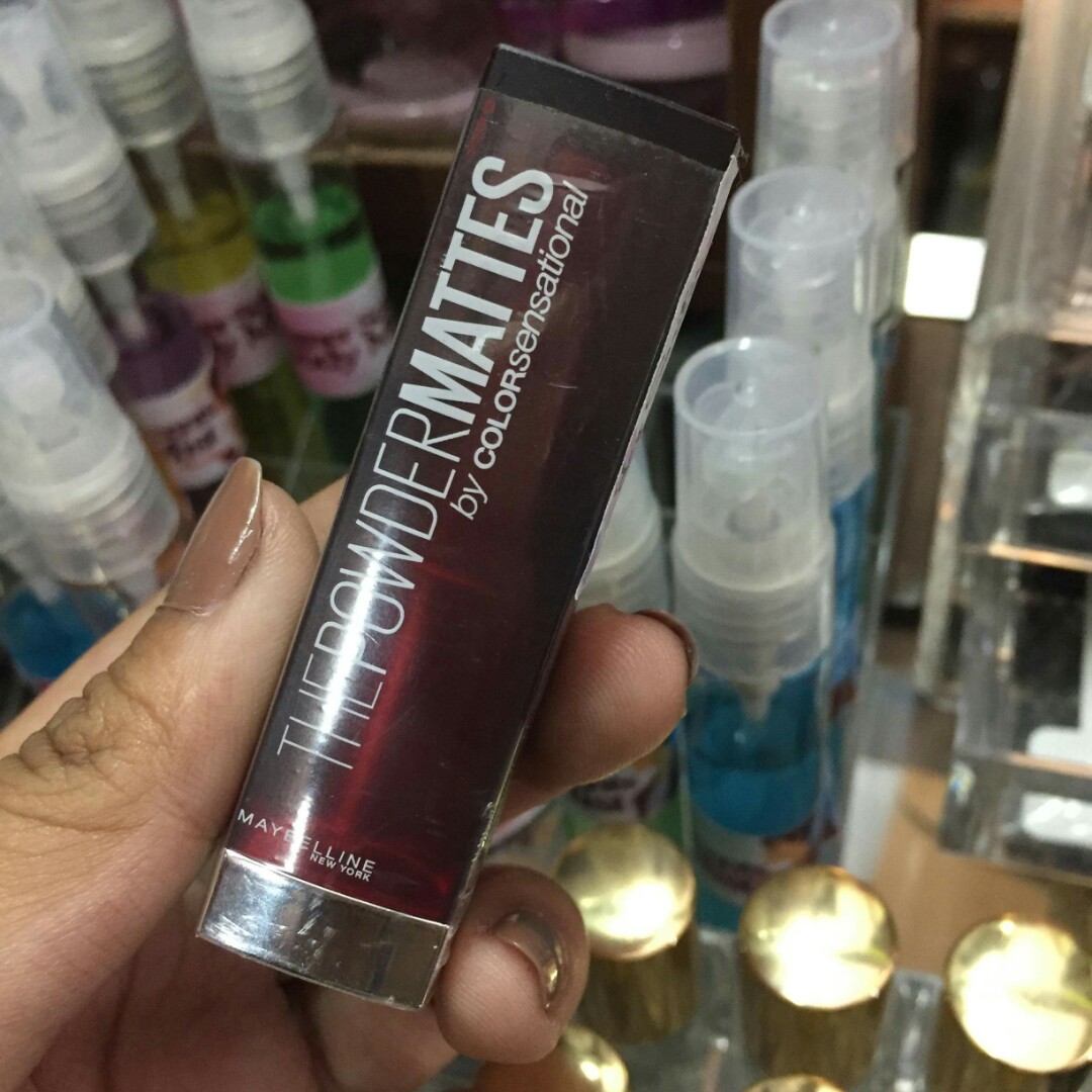 Maybelline Lippie, Beauty & Personal Care, Face, Makeup on Carousell