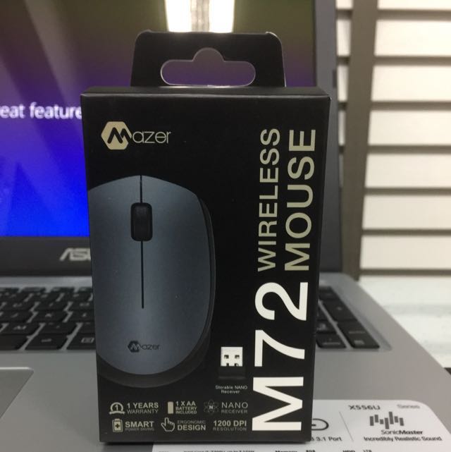 Mazer M72 Wireless Mouse, Computers & Tech, Parts & Accessories, Mouse ...