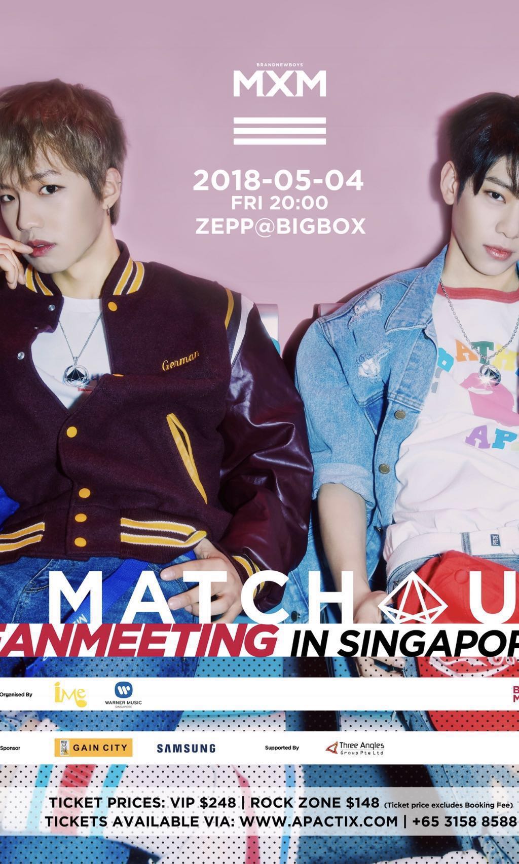 MXM Fanmeet in Singapore, Hobbies & Toys, Memorabilia & Collectibles ...