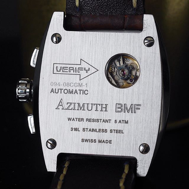 Rare Azimuth BMF Mecha 1 Chrono Gauge $1800, Men's Fashion, Watches on ...