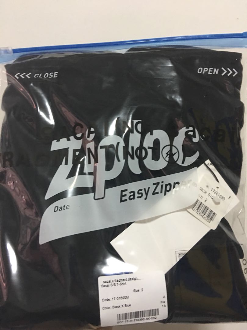 Sacai x Fragment Design “Approved Bootleg” Tee, Men's Fashion, Tops ...