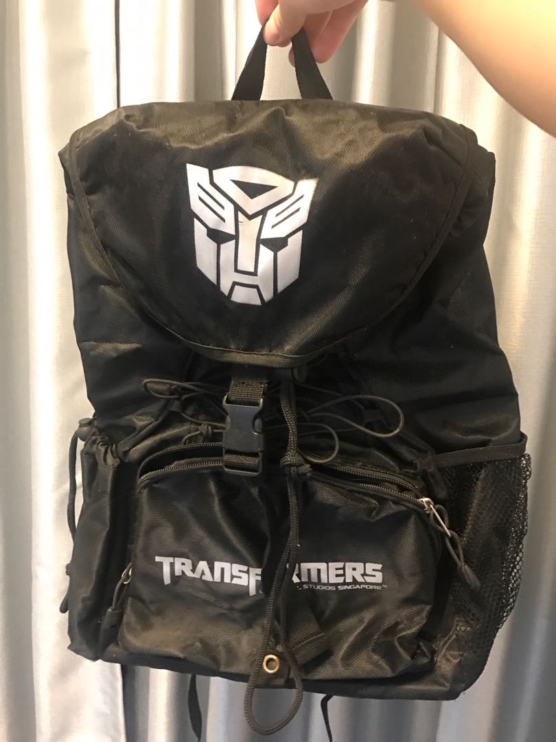 USS Transformers Backpack, Men's Fashion, Bags, Backpacks on Carousell