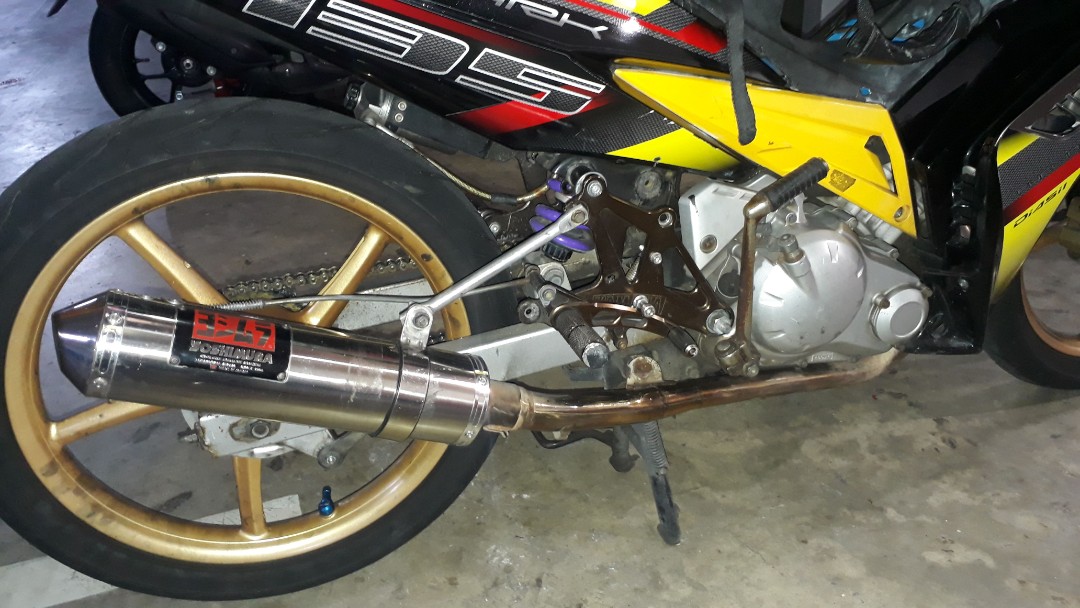 Yoshimura roundcone gen 1, Motorcycles, Motorcycle Accessories on Carousell