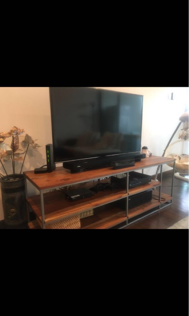 CB2 TV Console - priced to sell!, Furniture & Home Living, Furniture ...
