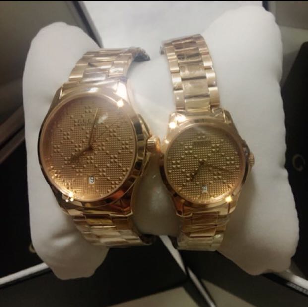 Gucci Couple Watch, Luxury, Watches on Carousell