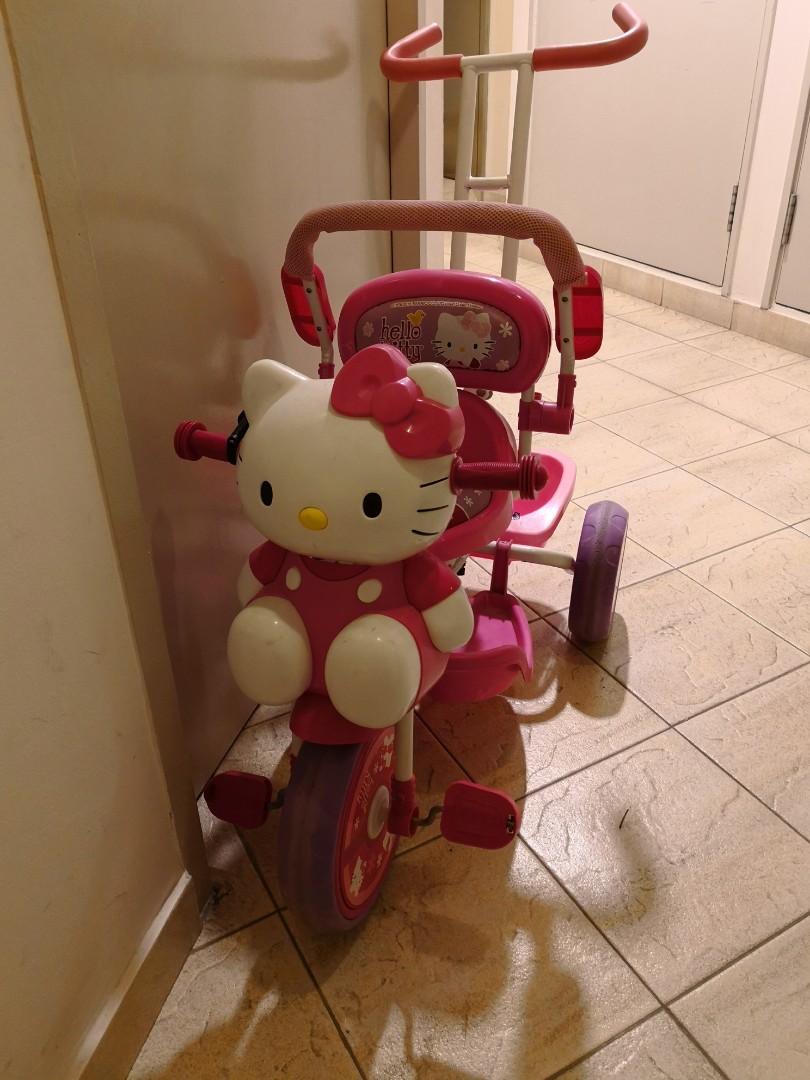 Hello Kitty tricycle, Babies & Kids, Infant Playtime on Carousell