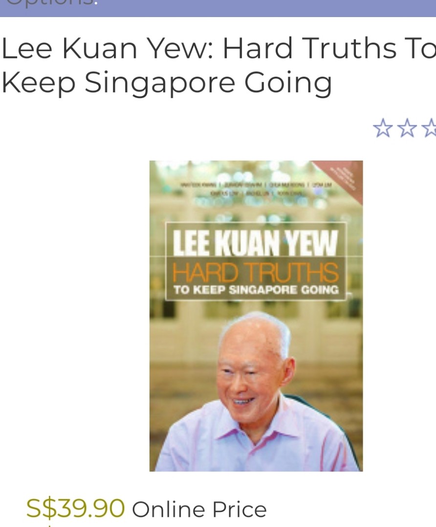 LKY Hard Truths, Hobbies & Toys, Books & Magazines, Children's Books on ...