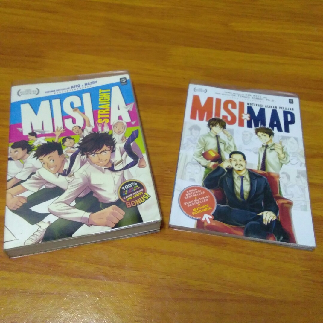 Misi Straight A + Misi x Map, Hobbies & Toys, Books & Magazines, Comics ...
