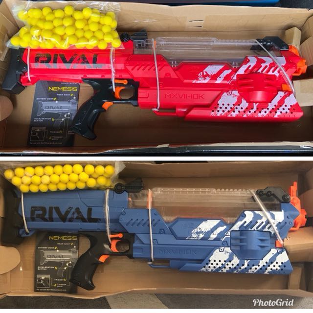 Nerf Rival Nemesis MXVII-10k, Hobbies & Toys, Toys & Games on Carousell