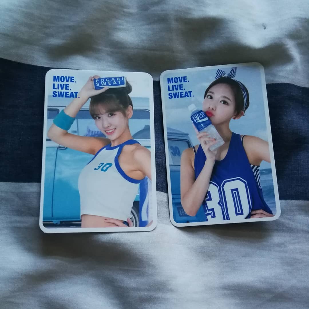 ONHAND TWICE RARE POCARI SWEAT PHOTOCARDS, Hobbies & Toys, Memorabilia ...