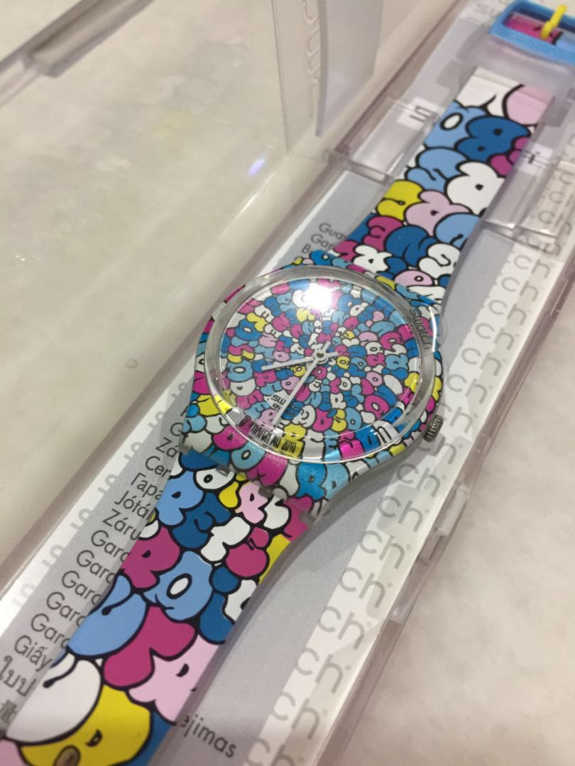 Swatch limited edition watch, Women's Fashion, Watches & Accessories ...