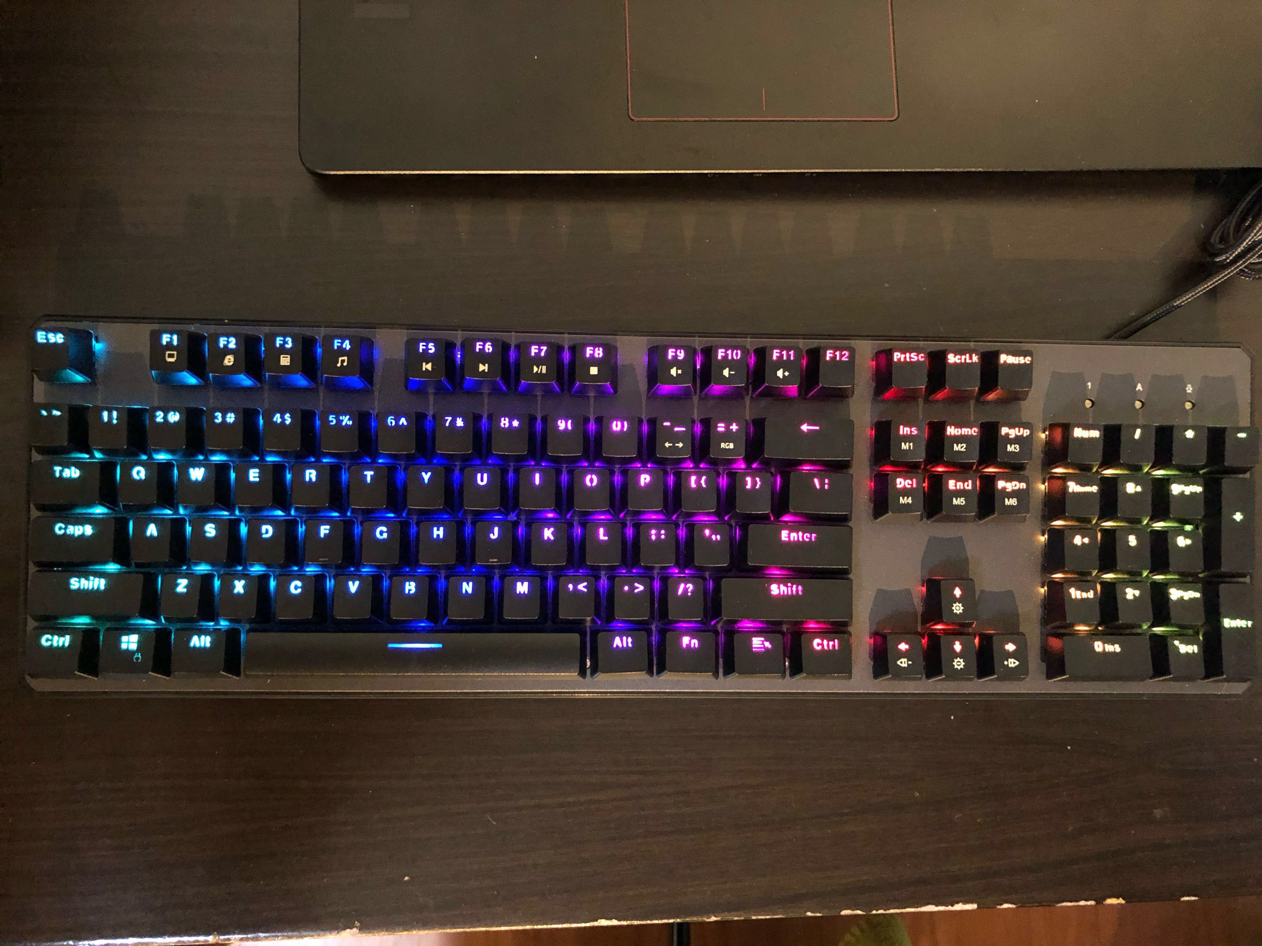 Tecware Phantom RGB Blue Switch, Computers & Tech, Parts & Accessories ...