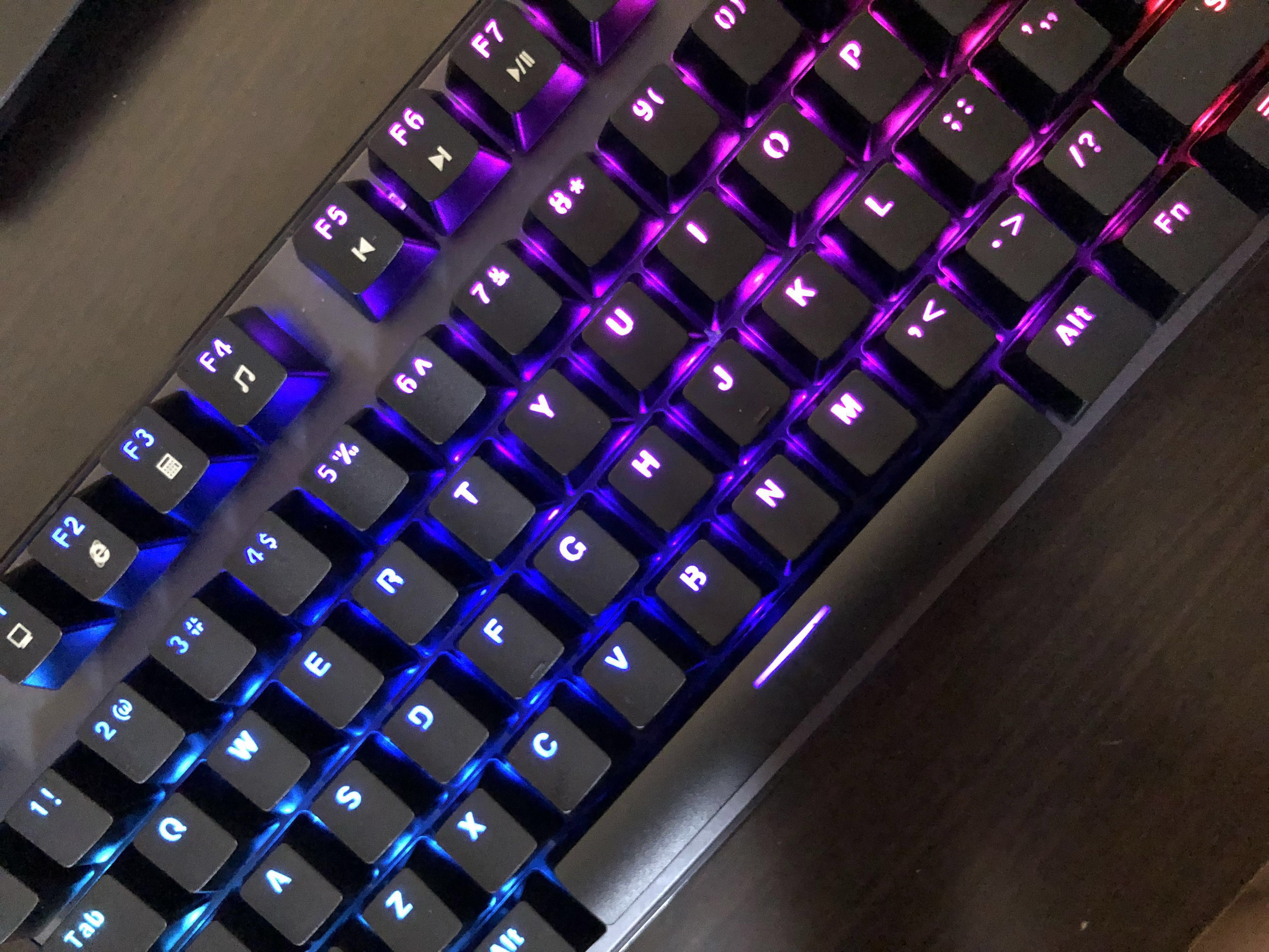 Tecware Phantom RGB Blue Switch, Computers & Tech, Parts & Accessories ...