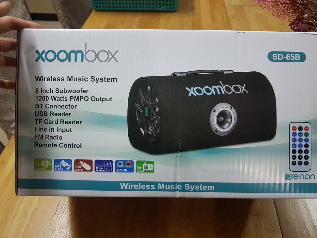 Xoom Box, Audio, Portable Music Players on Carousell