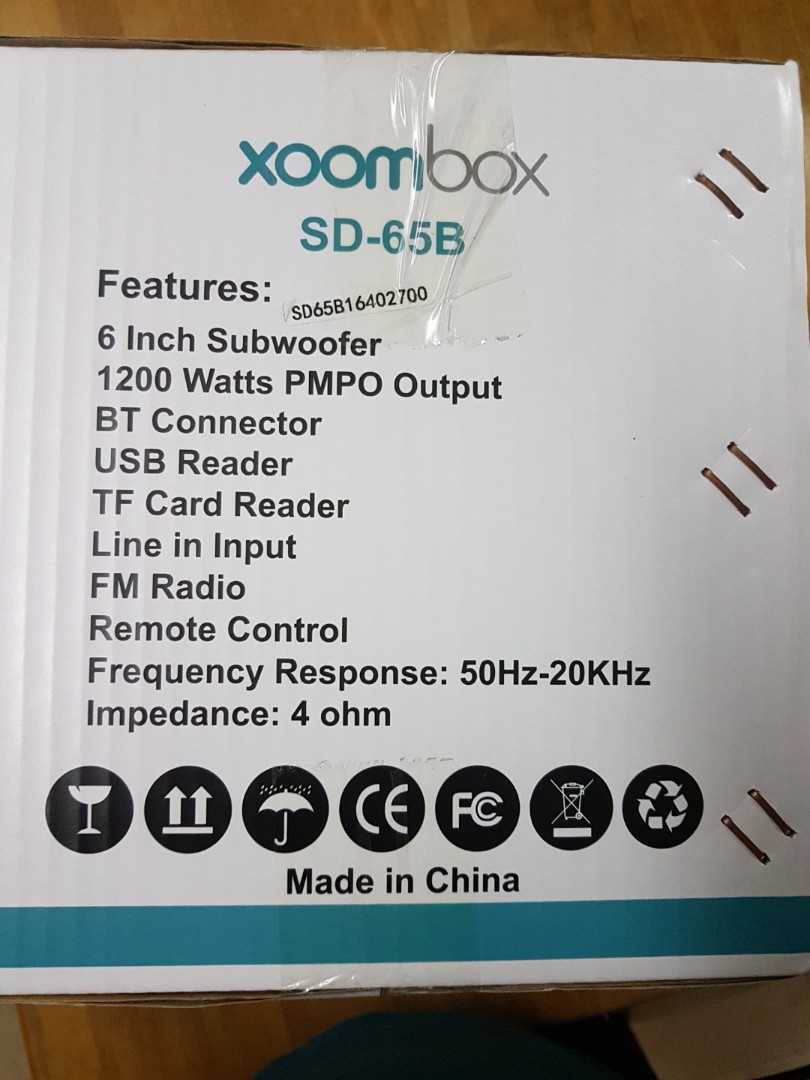 Xoom Box, Audio, Portable Music Players on Carousell
