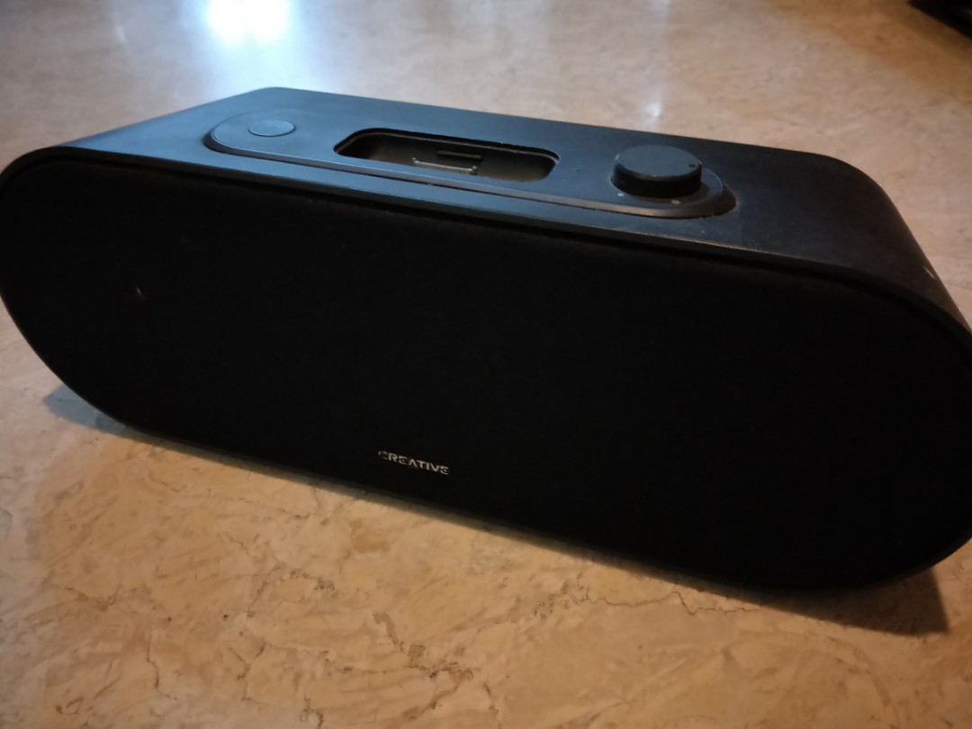 Creative D120 Docking Station Speaker Boombox (Portable), Audio ...