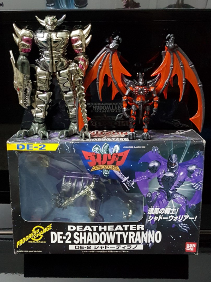 Dinozone Dinozaurs Death Eaters Ultimate Gigano Dragon + Shadow Tyranno ...