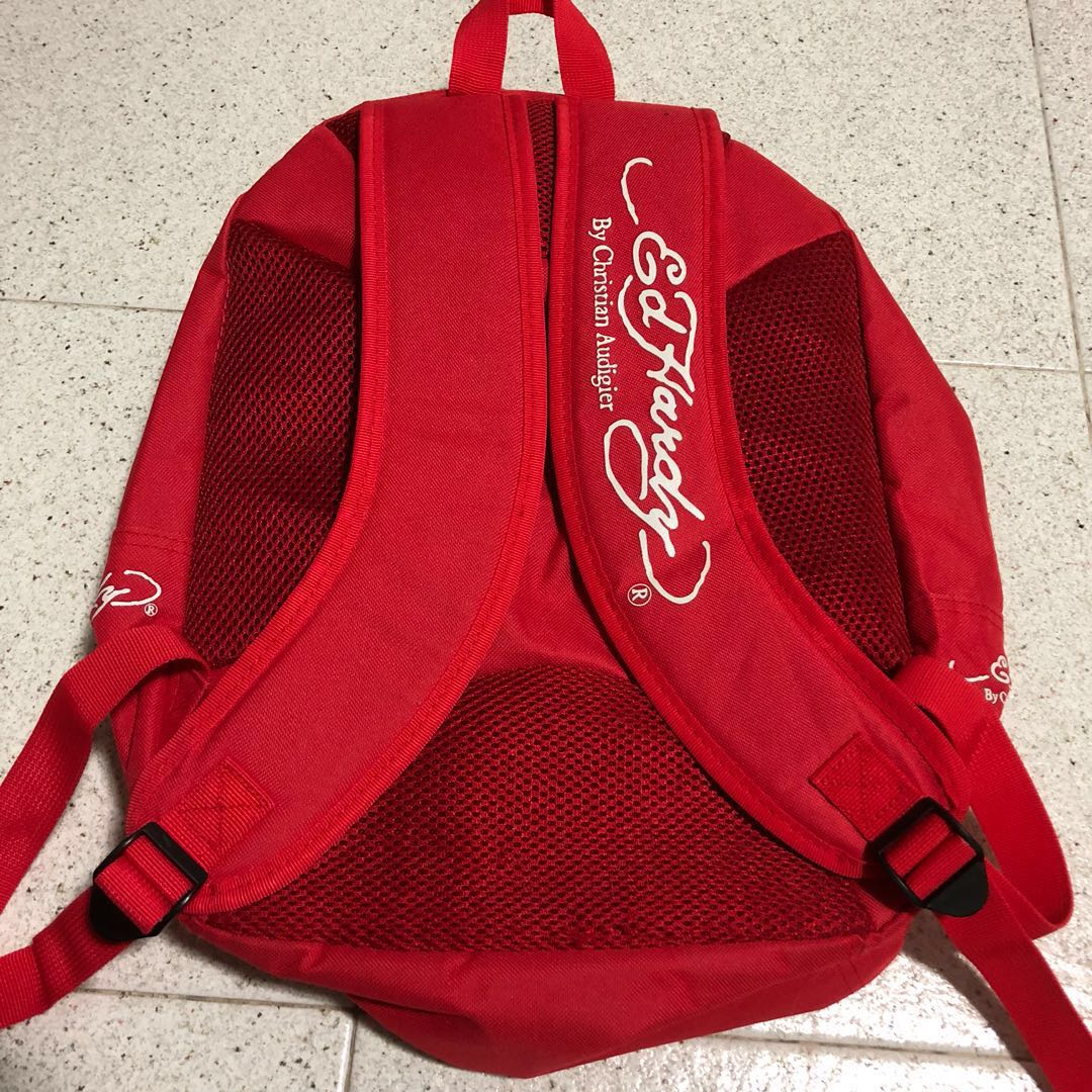 Ed Hardy Backpack, Women's Fashion, Bags & Wallets, Backpacks on Carousell