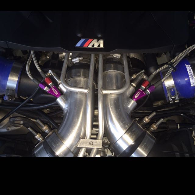 F10 F12 F13 F06 (M5 M6) Cold Air Intake Custom Piping With Open Port ...