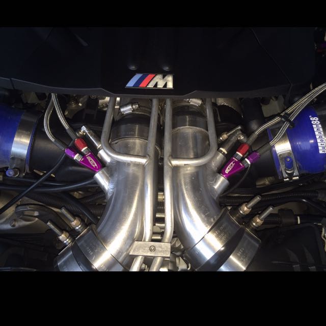 F10 F12 F13 F06 (M5 M6) Cold Air Intake Custom Piping With Open Port ...