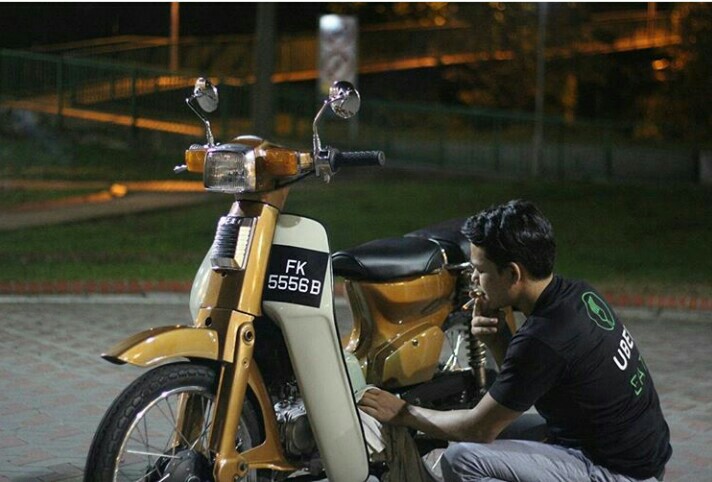 Honda Cub, Motorcycles, Motorcycles for Sale, Class 2B on Carousell