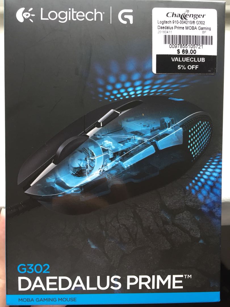 Logitech G302 Daedalus Prime, Computers & Tech, Parts & Accessories ...