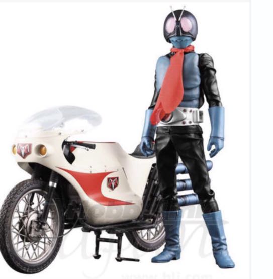Medicom Toy RAH Real Action Heros 1/6 Scale DX Masked Rider No.1 Ver.3.5 & Cyclone. Figure and ...