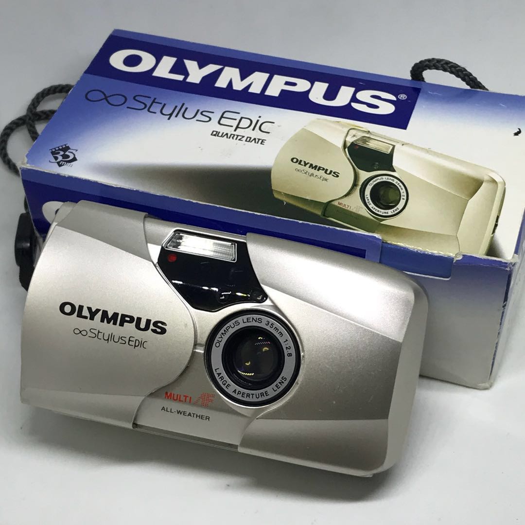 Olympus Stylus Epic MJU II 35mm F2.8 (FULL BOX set), Photography ...