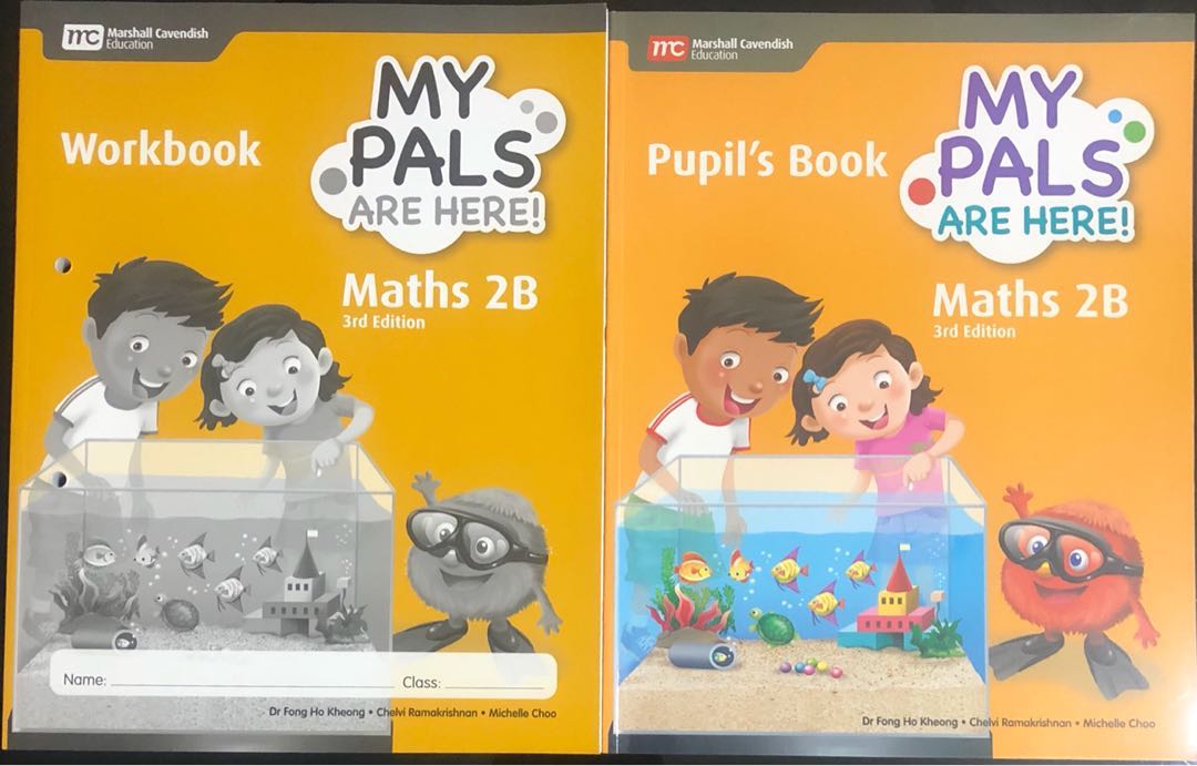 P2 Math - My Pals are Here! Maths Pupil’s Book & Workbook 2B, Hobbies ...
