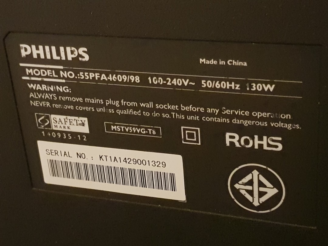 Philips 55inch Smart TV, TV & Home Appliances, TV & Entertainment, TV ...