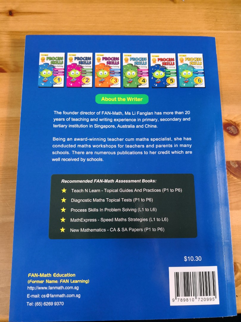 Process Skills in Problem Solving Primary 5, Hobbies & Toys, Books ...