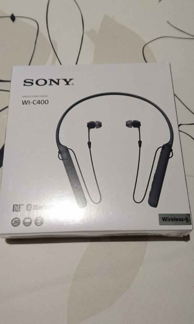 Sony WI-C400 Wireless Headset, Mobile Phones & Gadgets, Mobile & Gadget ...