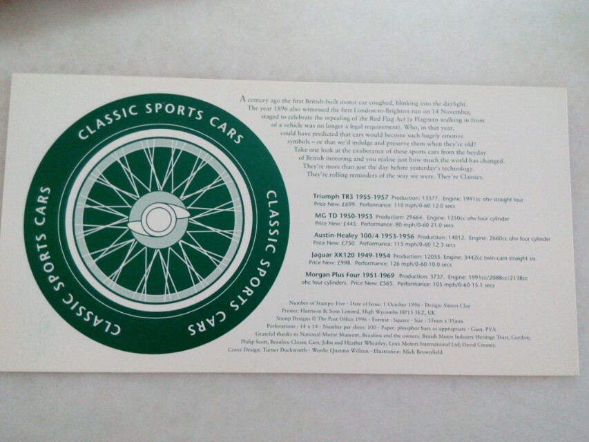 Vintage Royal Mail Card Print - Classic Cars, Hobbies & Toys ...